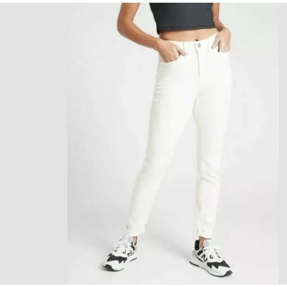 Athleta | Jeans | Athleta Sculptek Ultra Skinny Jean White Denim Nwt ...
